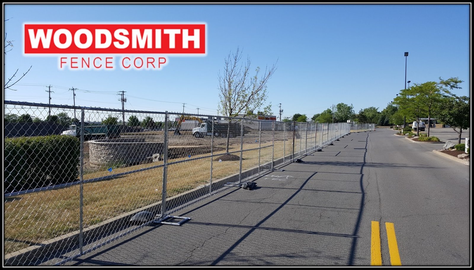 Rent Temporary & Portable Fencing - Woodsmith Fence